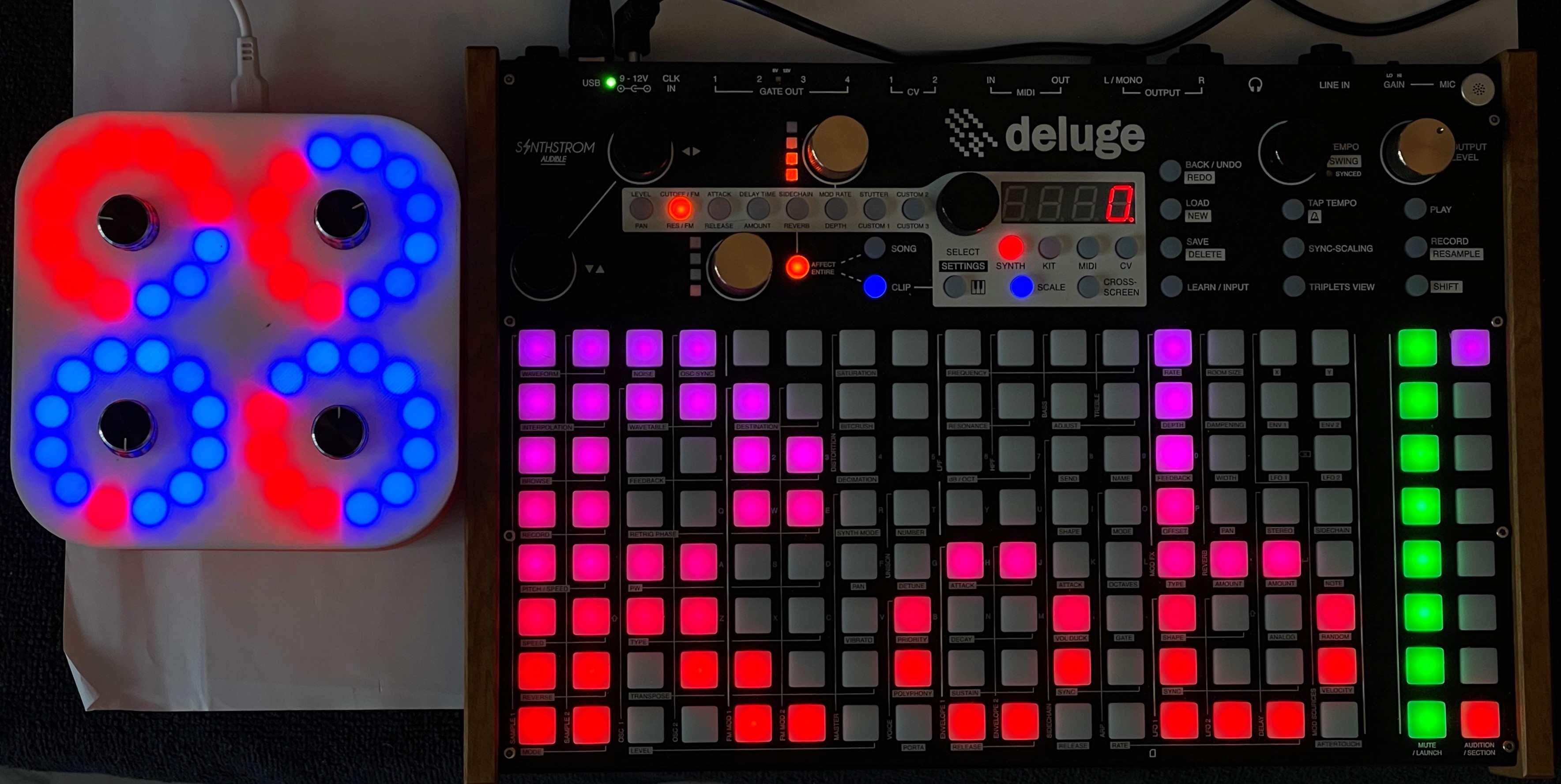 ers Controller For The Deluge Synthstrom Audible